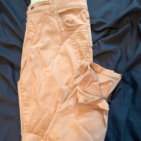 Jolt | Pants & Jumpsuits | Jolt Motto Flex Zip Leg Tapered Chino Pants ...